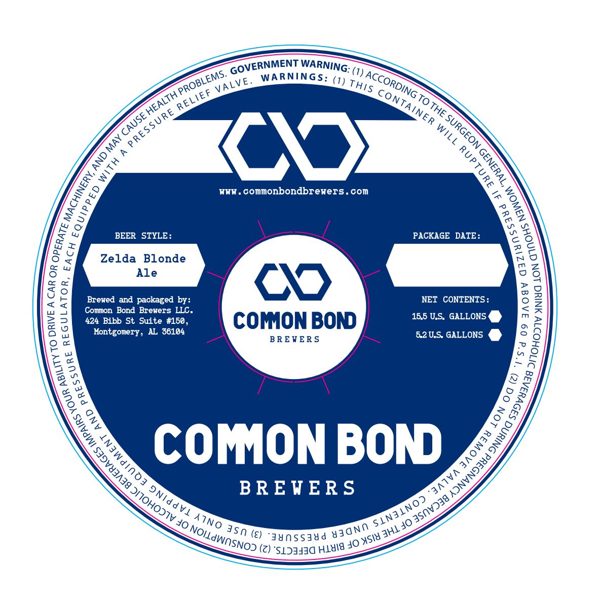 Customs full-color waterproof Keg Collars | Steel City Tap Co.